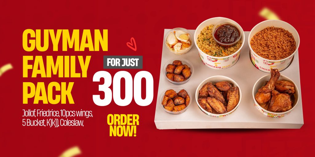 Pizzaman Chickenman Introduces The Guyman Family Pack